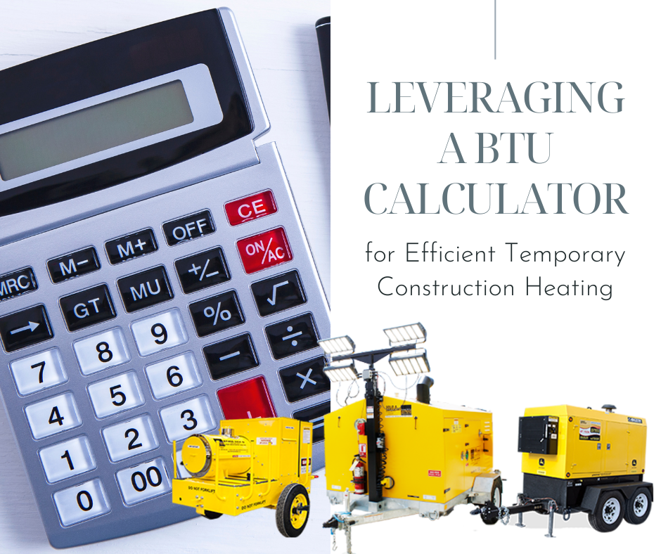 BTU Calculator For Construction Heating